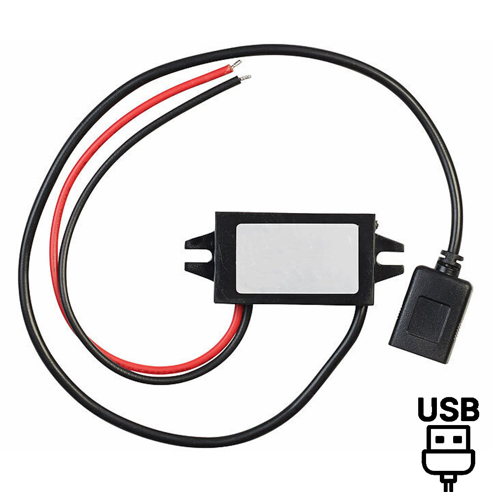 USB power adapter (12V --> 5V)